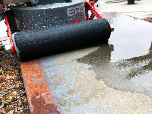 ERGO Rotolance Benefits for Surface Preparation - Aquajet