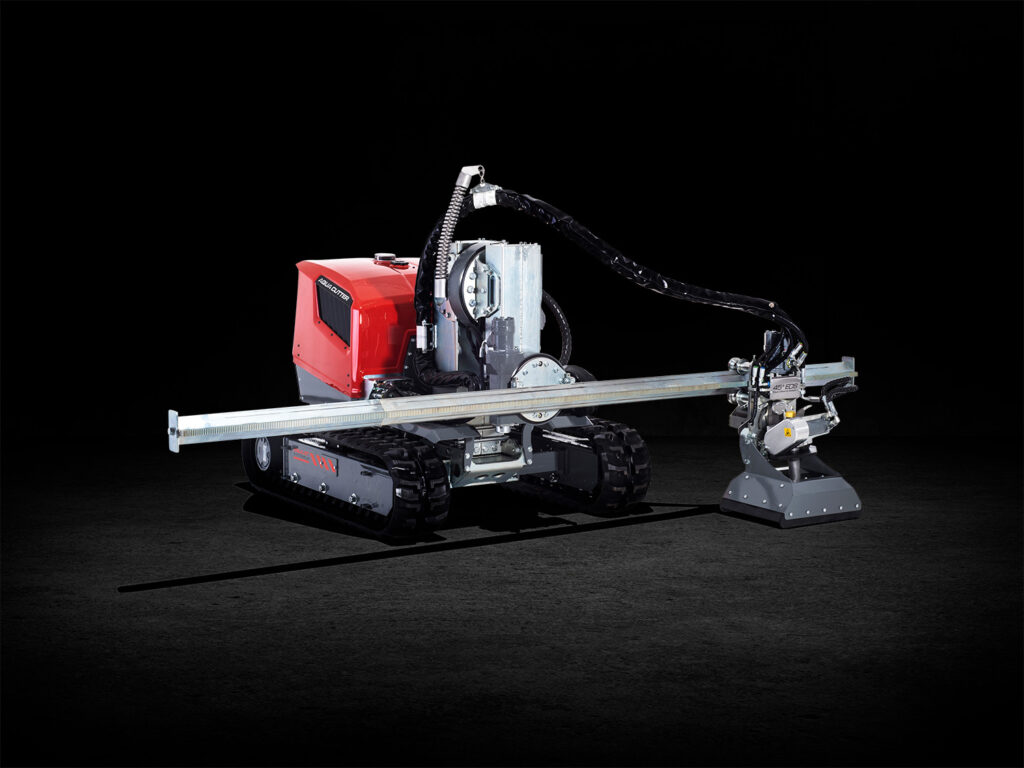 Hydrodemolition robots for safer work